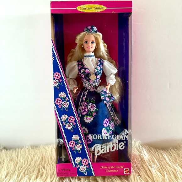Barbie | Other | Vintage New In Box Norwegian Barbie Collectors Edition ...